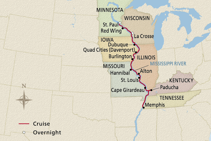 Viking River Cruises - Upper Mississippi Explorer (600478)